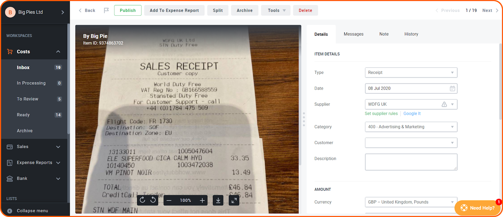 DEXT vs QuickBooks Receipt Capture for Managing Accounts Payable